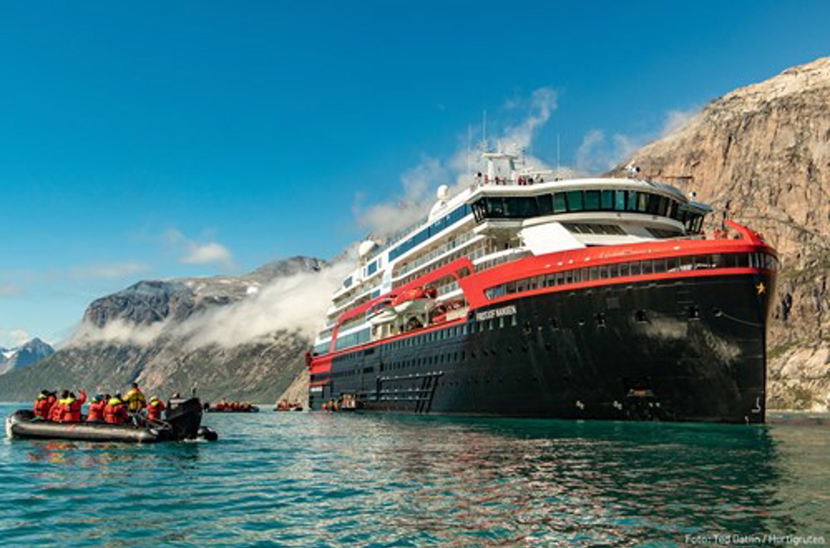 Ekspeditionskrydstogt til Grønland i 2024 med M/S Fridtjof ...