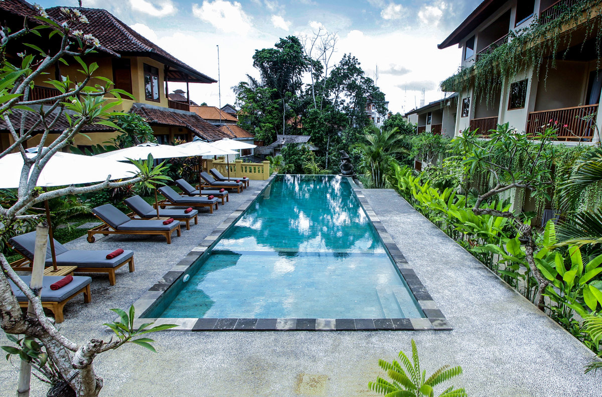 Jati Cottage Resort | Stilfuldt resort i centrum af Ubud. Se her