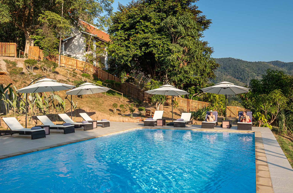 Sanctuary Pakbeng Lodge | Lodge i boutiquestil ved Mekong. Se her!